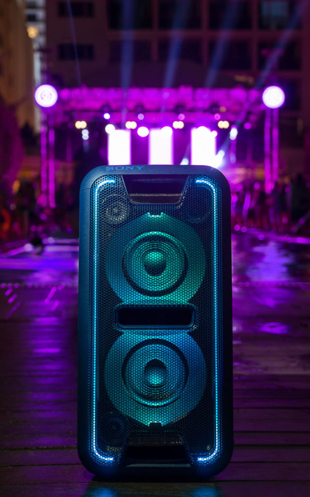 Commercial for SONY Extra Bass in Miami
